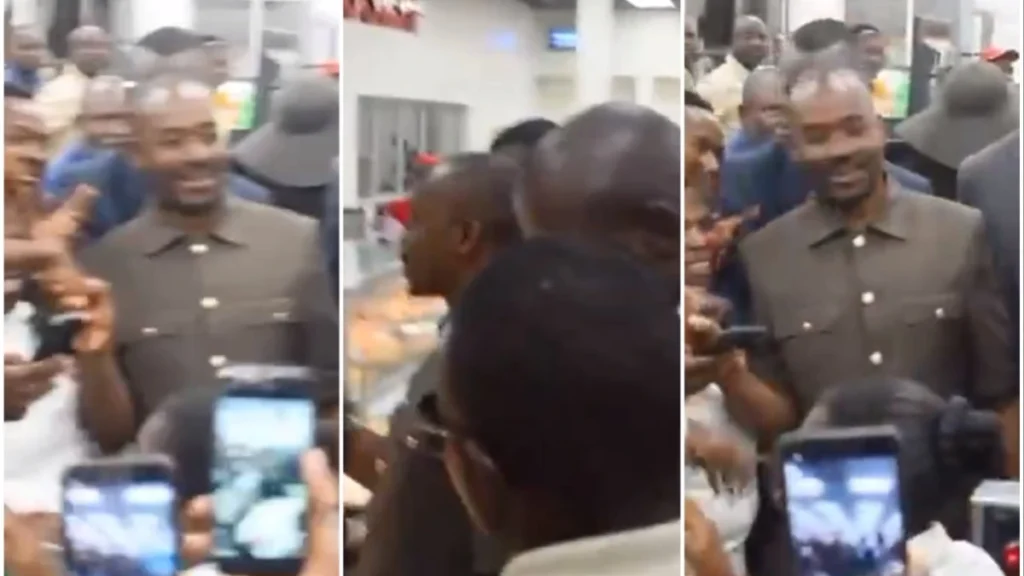 Stampede In Masvingo As Nelson Chamisa Emerges - ZiMetro News