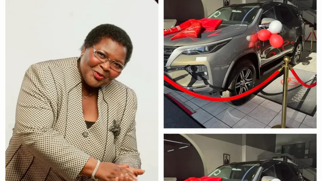 Business Tycoon Sir Wicknell Gifts Mai Chisamba a 2024 Toyota